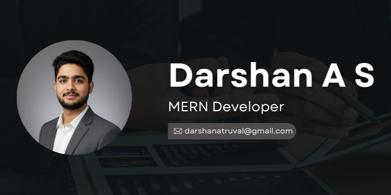 Darshan A S | MERN Stack Developer Portfolio